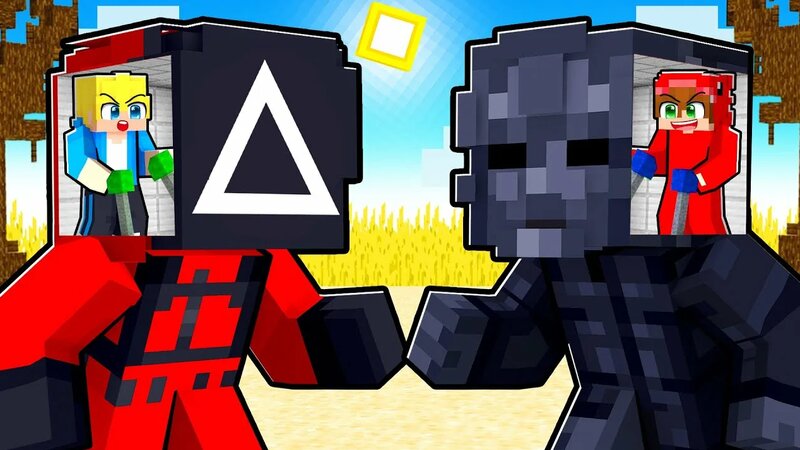 Squid GAME Frontman ve Askerlere Zihin Kontrolü Yaptım! - Minecraft ...