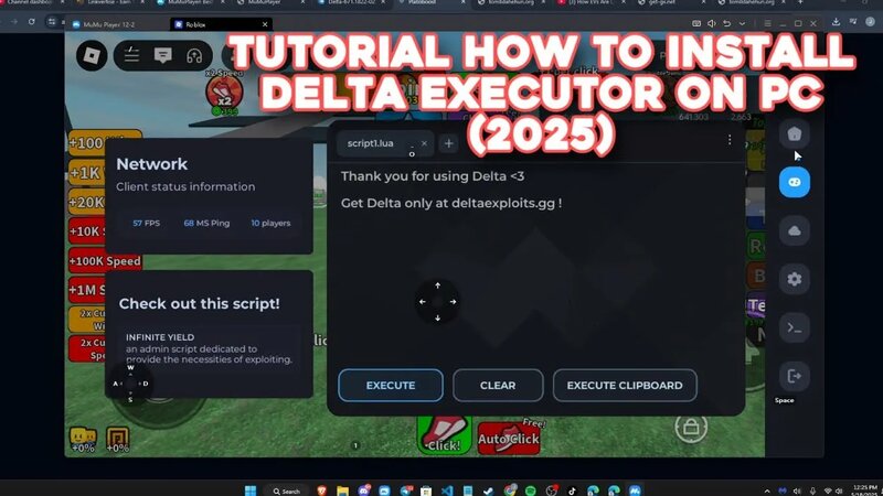 How to download delta executor on pc using Mumu Player 12 | Best Roblox ...