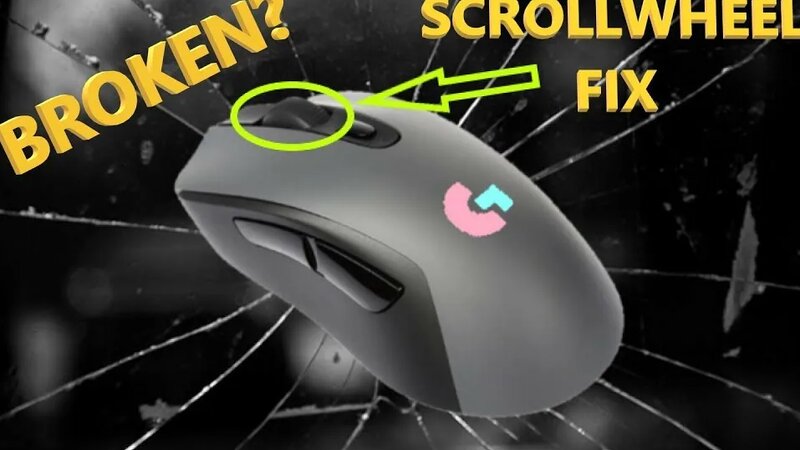 Logitech G603 scroll wheel malfunction fix (FREE) Works on G703, G305 ...