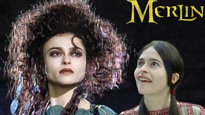 Merlin 1998 TV Series | Helena Bonham Carter, Sam Neill, John Gielgud ...