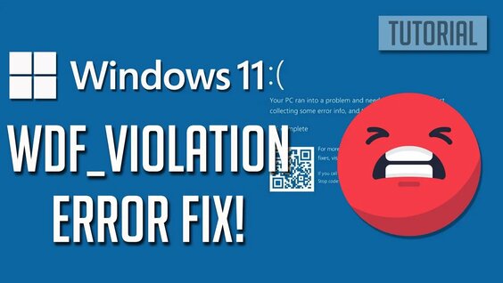 Fix WDF_Violation BSOD Error in Windows 11/10 [2024] - Смотреть онлайн ...