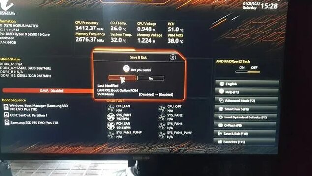 Gigabyte Aorus 570x enable SVM mode (virtualization) for VMware ...