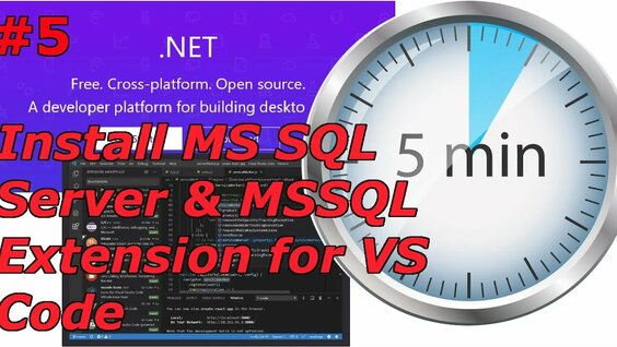 5 How To Use Vs Code With Sql Server Install Sql Server Express And Mssql Extension 2141