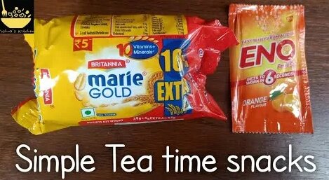 Easy snack Recipe | Lockdown recipes | Simple Tea time snack | Marie ...