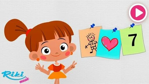 Seven - NEW Number Rhymes For Children - Educational video for kids