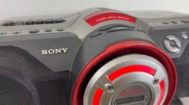 Sony CFD-G500 Stereo CD/Radio/Cassette Boombox G PDW Power Drive Woofer ...