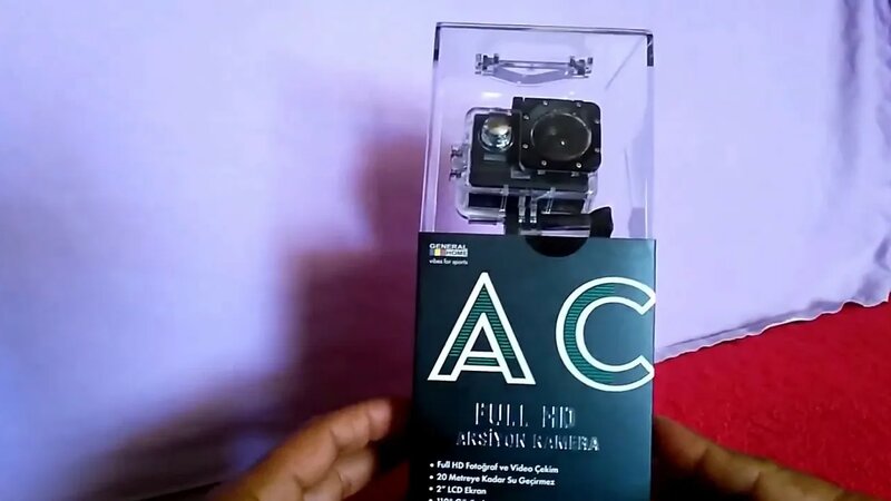 actıon camera | general home aksiyon kamera | ac-918 aksiyon camera ...