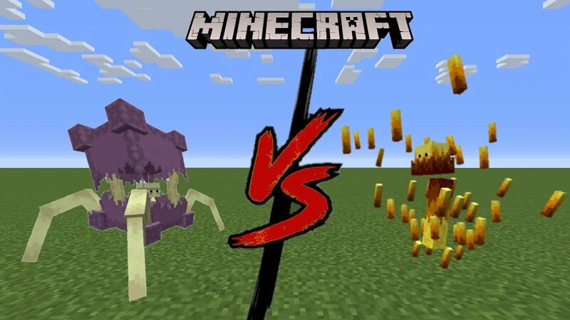 Mutant Shulker vs Mutant Blaze !! Who win? #46- Minecraft