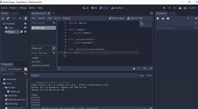 Godot Basics: Ready, Process, Physics Process! - Смотреть онлайн в ...