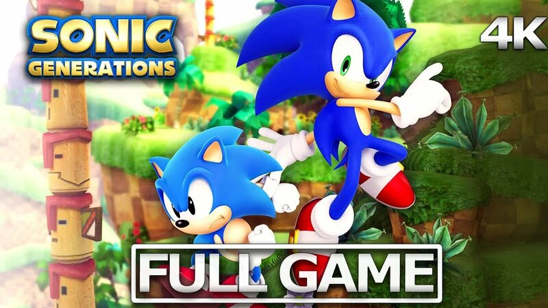 Sonic Generations Full Gameplay Walkthrough / No Commentary【Full Game ...