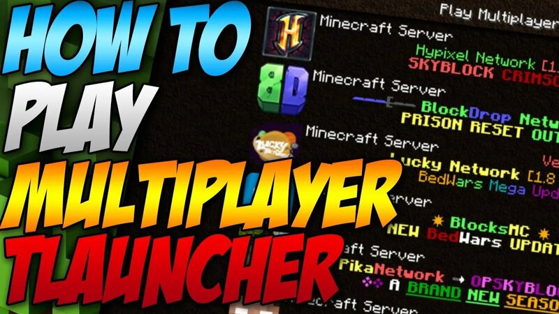 How To Play Multiplayer In Minecraft Tlauncher 1.18.2 (2022) - Смотреть ...