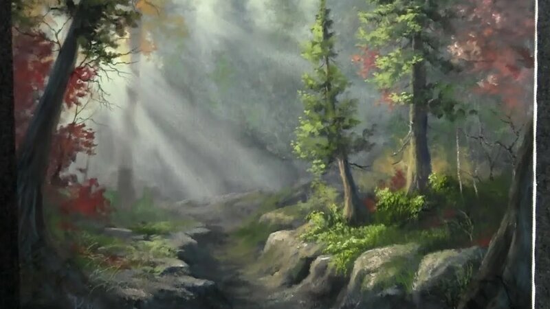 Paint with Kevin Hill - Deep Forest Riverbed - Yandex Video aramada ...