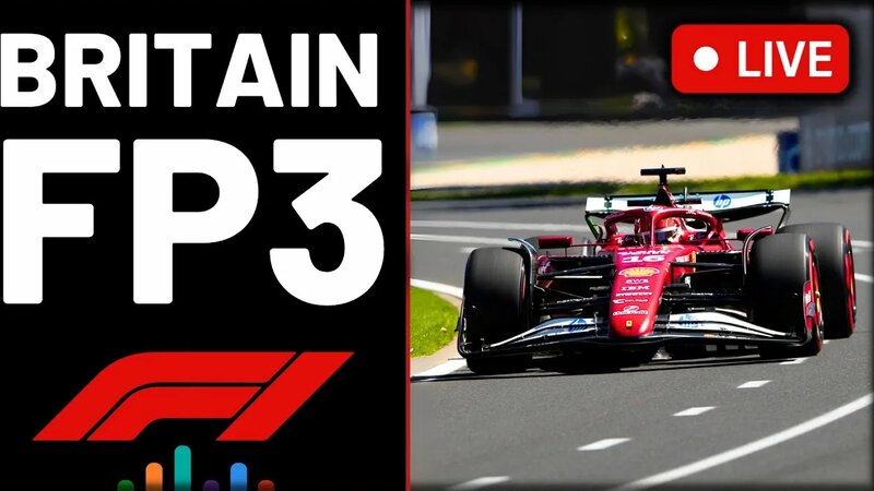 F1 Live 2025 British GP Free Practice 3 | Commentary + Live Timings ...