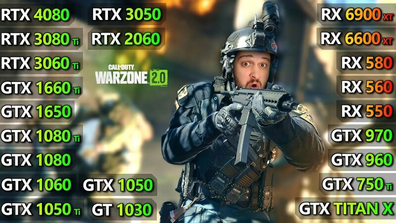 22 GPU Benchmark in Warzone 2.0 with Gameplay! - Смотреть онлайн в ...