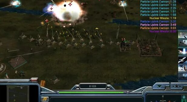 Command & Conquer Generals: Zero Hour: 1 vs. 7 - USA Super Weapon vs. 7 ...