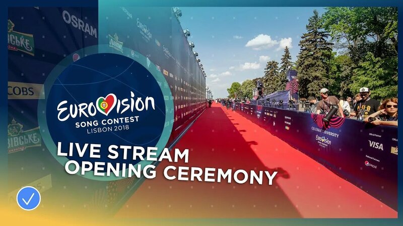 Eurovision Song Contest 2018 - Opening Ceremony (Blue Carpet) - LIVE ...