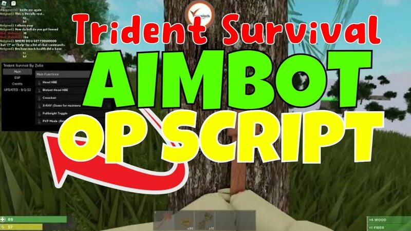 Trident Survival Script - Roblox GUI - ESP - Working - NEW Update ...