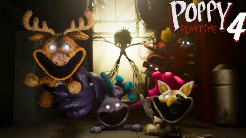 Poppy Playtime: Chapter 4 - Rejected Critters Second Trailer (Season 2 ...