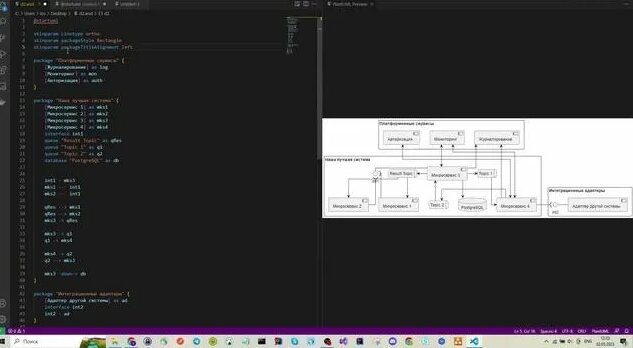Диаграмма компонентов в PlantUML. Часть 2. Skinparam - Смотреть онлайн ...