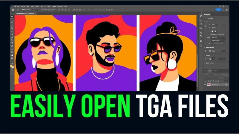 How To Open TGA Files In Windows 10 | Open Targa Files | Convert TGA to ...