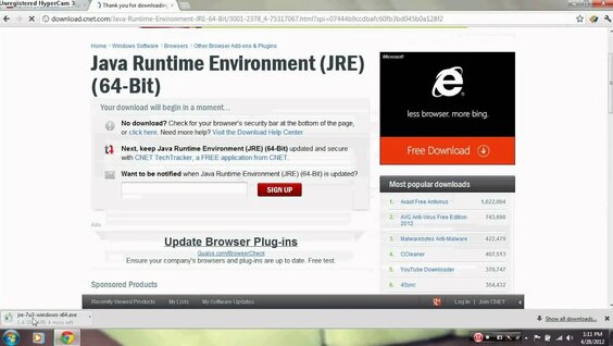 java indir 64 bit: 1 bin video Yandex'te bulundu