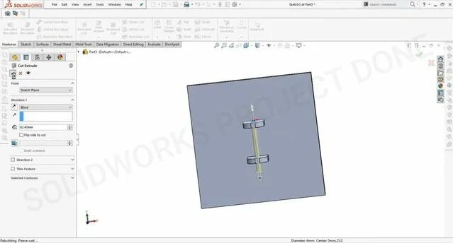 Solidworks TV Swivel Type Movable Wall mount Bracket | Solidworks ...