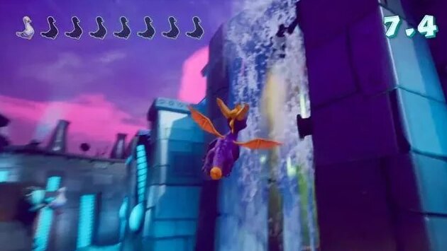 Metro Speedway 100% walkthrough - Spyro 2: Ripto's Rage (sub 1:10 ...