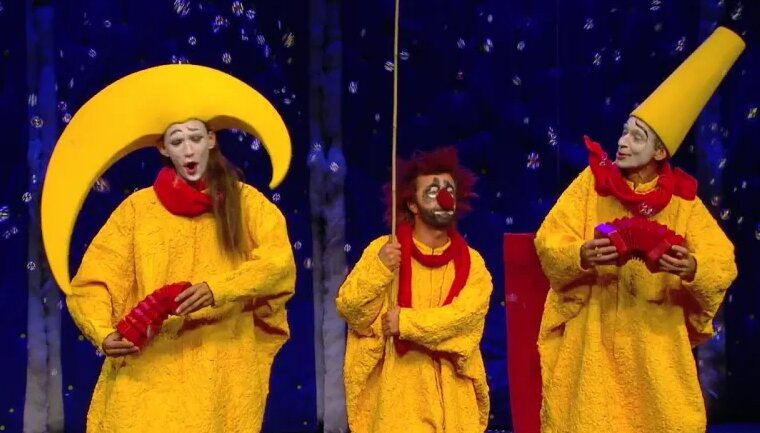 Слава Полунин Slava Polunin - Blue canary — Видео от Легендарные ...