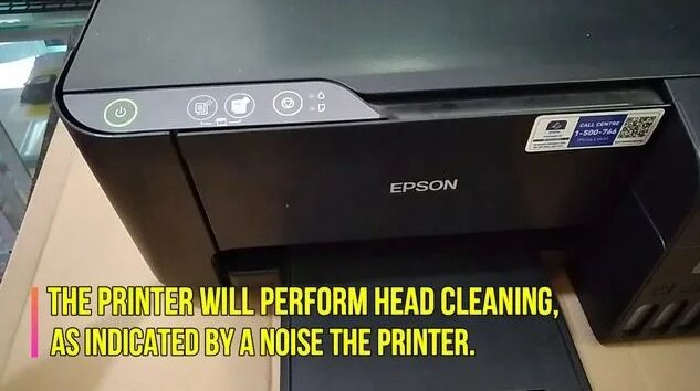 Epson L3210 L3250: How to Perform Print Head Cleaning Without a ...