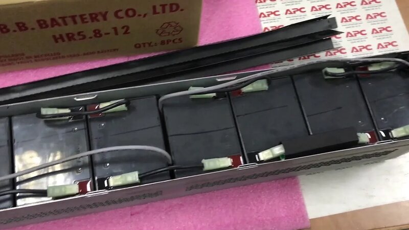 Apcrbc140 (Rbc44) internal battery connection (внутреннее соединение ...