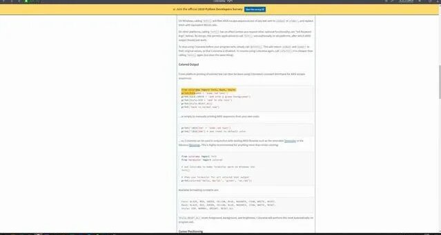 Работа с библиотека на python | PIP install colorama - Смотреть онлайн ...