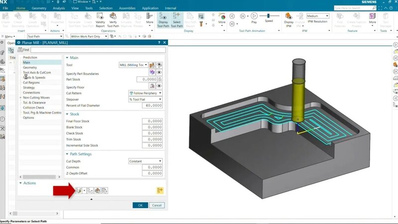 Nx2212 CAM - Automatic Tool Path Generation - Milling - Yandex Video ...