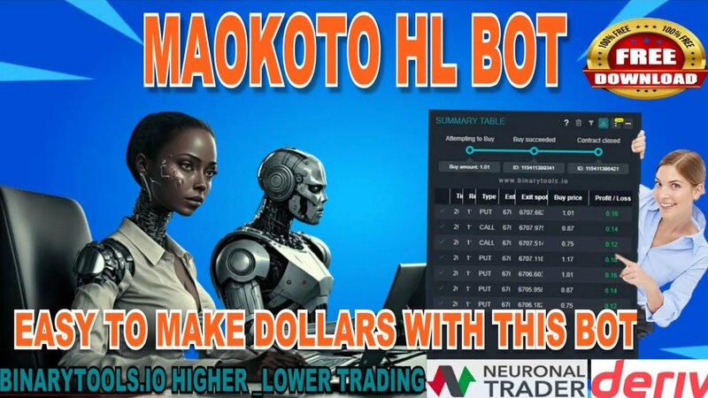 Maokoto HL bot decides to trade higher or lower then the bot will ...