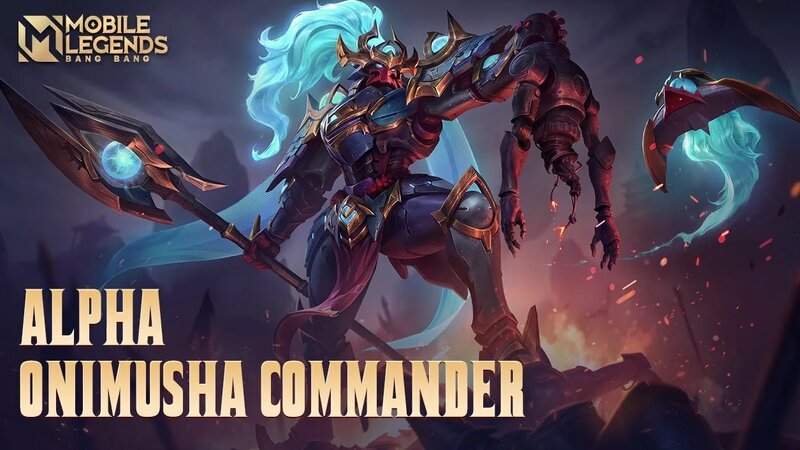 Revamped Skin | Alpha "Onimusha Commander" | Mobile Legends: Bang Bang ...
