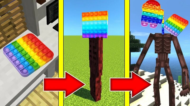 Как менялся попытоголовый моб и его жизненный цикл в майнкрафт эволюция ...