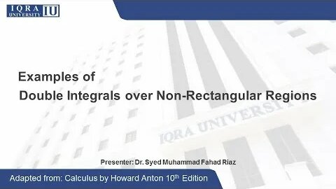 Examples of Double Integral over Non Rectangular Region - Yandex Video ...