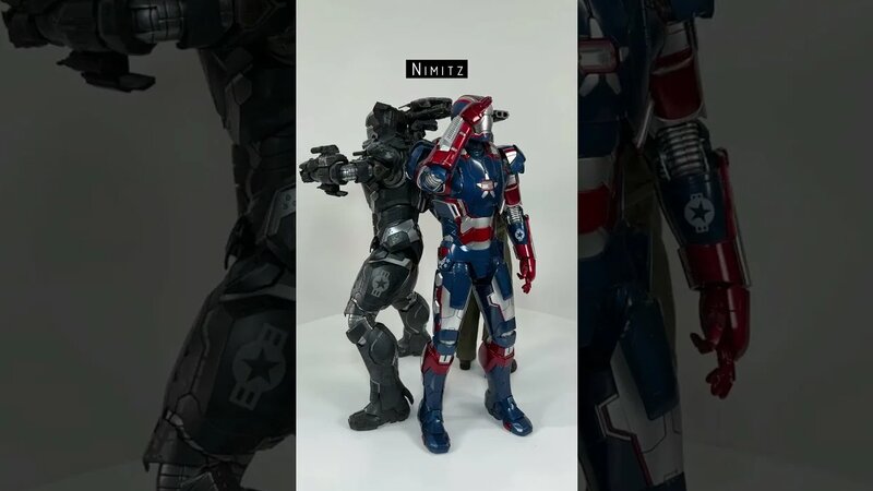 Col. James Rhodes Pilot & War Machine Mark IV & Iron Patriot - 1:6 ...