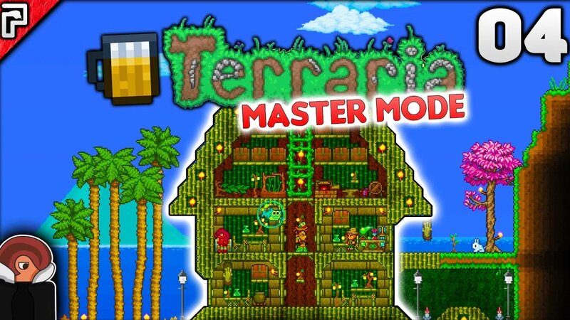 Beautiful Terraria Starter House! | Terraria 1.4 Master Mode Let's Play ...