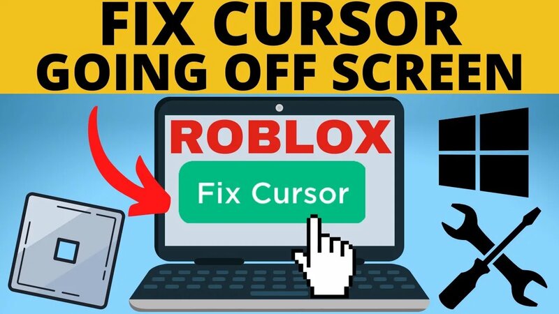 How to Fix Roblox Cursor Going Off Screen - Fix Roblox Mouse Issues - Смотреть онлайн в поиске ...