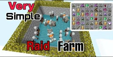 How to make simple raid farm in minecraft 1.18!! easy raid farm ...
