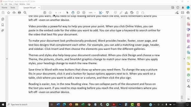 How to Use Automatic Scrolling in Adobe Acrobat and Acrobat Reader (PC ...