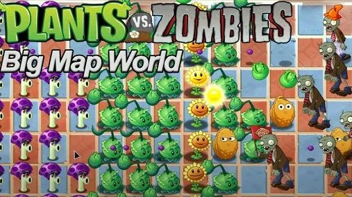 Plants vs. Zombies Big Map World [PC] [Fan Made Game] Walkthrough ...