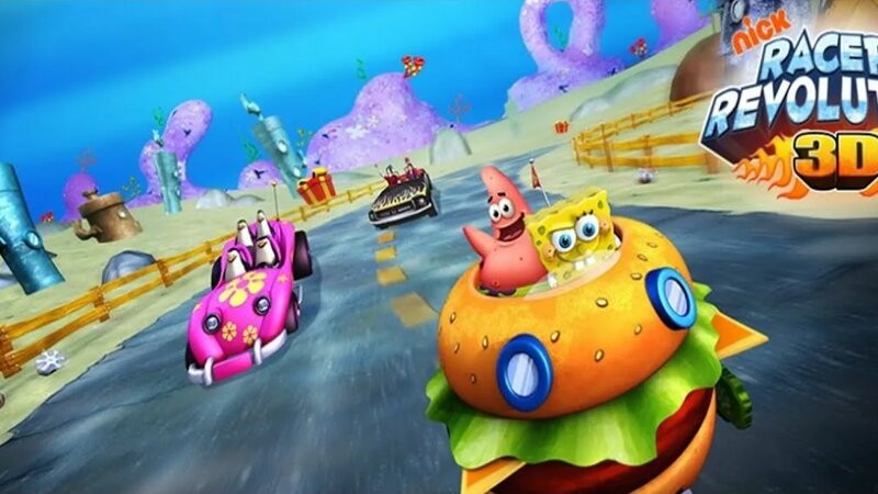 Nick Racers Revolution 3D Spongebob - Yandex Video aramada çevrimiçi izle
