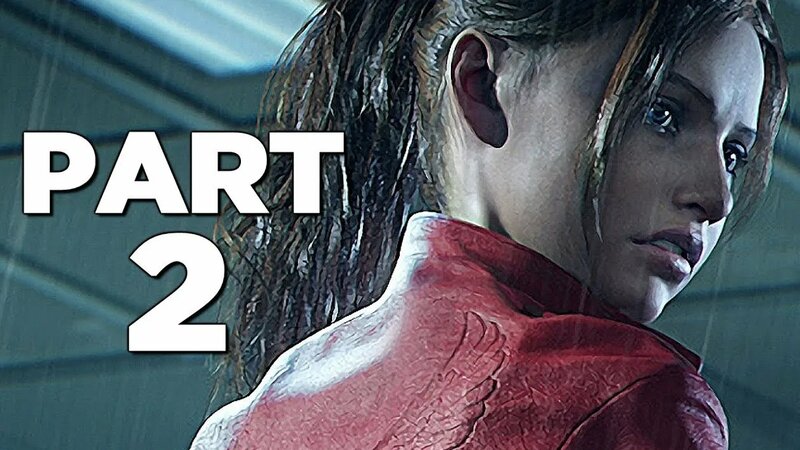 Resident EVIL 2 Remake Walkthrough Gameplay Part 2 - MR.X (RE2 Claire ...