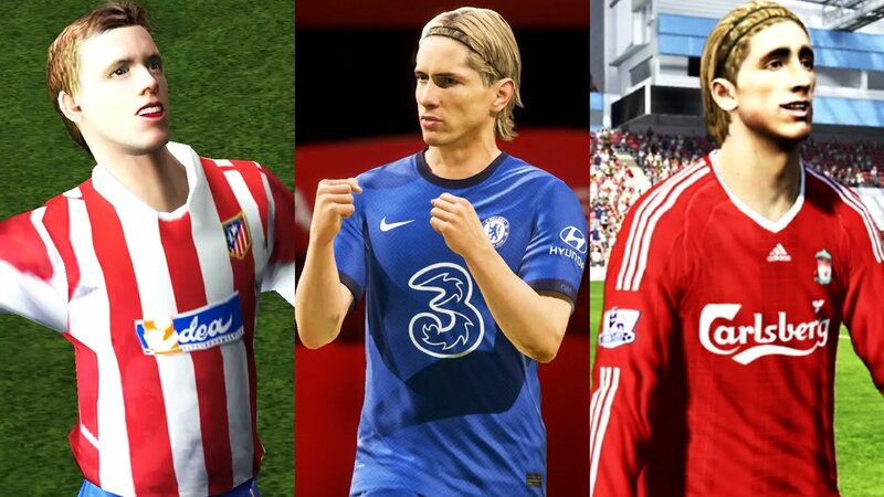 Fernando torres in every FIFA (03-21)