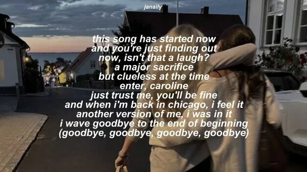 “just trust me, you'll be fine” || end of beginning - djo [speed up ...