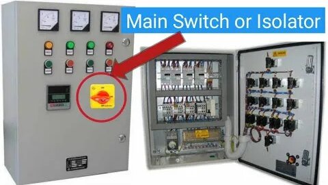 How to calculate main switch or isolator size for electrical panel ...