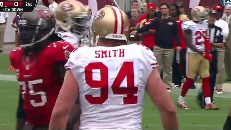 Justin Smith | 2013/2014 Highlights | San Francisco 49ers