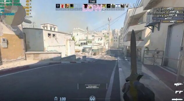 i5-14th + RTX 4070 | CS2 500fps??!! / CS:GO - Смотреть онлайн в поиске Яндекса по Видео