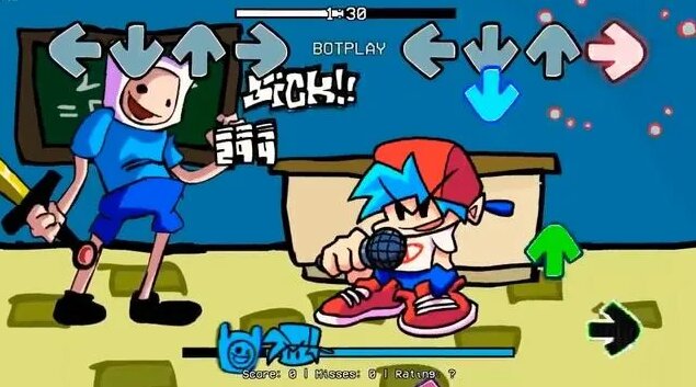 FNF | Glitch Finn VS BF / 720p / Original in the link description ...